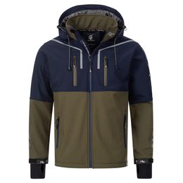 Rock Creek Outdoorjacke Herren Gr&ouml;&szlig;e 4XL navy / khaki