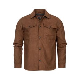 INDICODE Jeans Button Up Shirt ' Finny ' male Brown size XXL