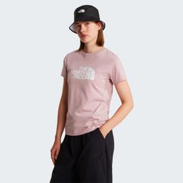 The North Face Damen T-Shirt "W EVOLUTION HALF DOME SLIM SHORT SLEEVE TEE"metal pink, Gr. XXL, Obermaterial: 100% Baumwolle, Shirts, f&uuml;r Erwachsene,