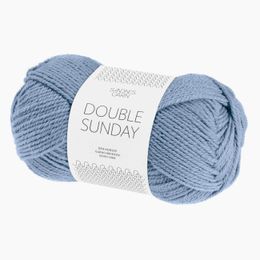 Double Sunday von Sandnes Garn, Blaue Hortensie, aus Wolle