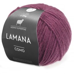 Como von lamana, Flieder, aus Schurwolle