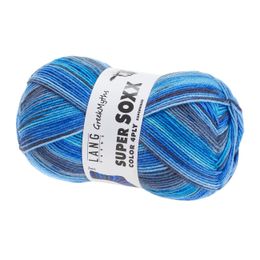 Sockenwolle Super Soxx Greek Myths 4-fach von Lang Yarns, Zeus, aus Schurwolle