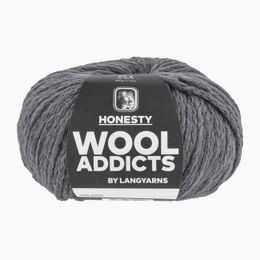 Honesty von WOOLADDICTS by Lang Yarns, Grey M&eacute;lange, aus Baumwolle