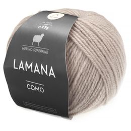 Como von lamana, Perlgrau, aus Schurwolle