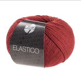 Elastico von Lana Grossa, Orientrot, aus Baumwolle