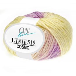 Linie 519 Cosmo von ONline, Pink/Flieder/Gelb, aus Polyacryl