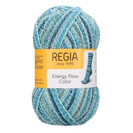 Regia Sockenwolle Sockenwolle Energy Flow Color von Regia, Relax Color, aus Wolle