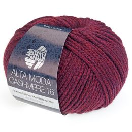 Alta Moda Cashmere 16 uni von Lana Grossa, Burgund, aus Schurwolle