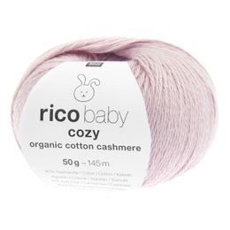 Baby Cozy Organic Cotton Cashmere von Rico Design, Flieder, aus Baumwolle