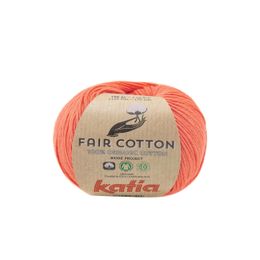 Fair Cotton von Katia, Tieforange, aus Baumwolle