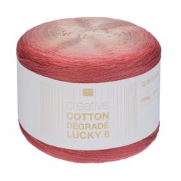 Creative Cotton D&eacute;grad&eacute; Lucky 8 von Rico Design, Apricot, aus Baumwolle