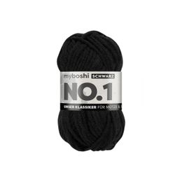 No. 1 von myboshi, Schwarz, aus Polyacryl