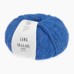 Malou Light von Lang Yarns, Mittelblau, aus Alpaka