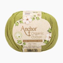 Organic Cotton von Anchor, Pistachio, aus Baumwolle
