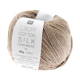 Luxury Cotton Silk Cashmere dk von Rico Design, Staub, aus Baumwolle