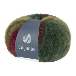 Gigante von Lana Grossa, Altrosa/Brombeer/Oliv, aus Alpaka