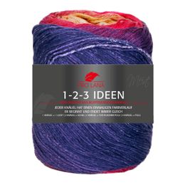 1-2-3 Ideen von Pro Lana, Lila/Pink, aus Baumwolle