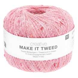 Creative Make It Tweed von Rico Design, Bubblegum, aus Viskose