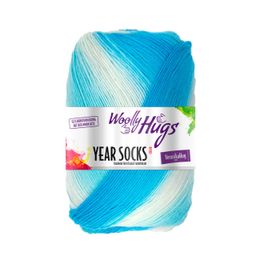 Sockenwolle Year Socks Color von Woolly Hugs, MRZ, aus Schurwolle