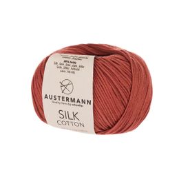 Silk Cotton von Austermann , Zimt, aus Baumwolle