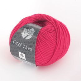 Cool Wool Merino von Lana Grossa, Himbeer, aus Schurwolle