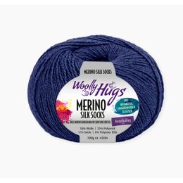 Sockenwolle Merino Silk Socks von Woolly Hugs, Jeans, aus Wolle