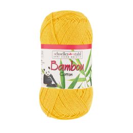 Bambou Cotton von Schoeller+Stahl, Gelb, aus Viskose