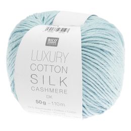 Luxury Cotton Silk Cashmere dk von Rico Design, Hellblau, aus Baumwolle