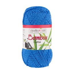 Bambou Cotton von Schoeller+Stahl, Royal, aus Viskose