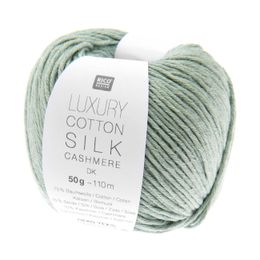 Luxury Cotton Silk Cashmere dk von Rico Design, Aqua, aus Baumwolle