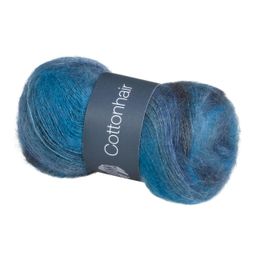 Cottonhair von Lana Grossa, Grau/Jeans/Marine, aus Mohair