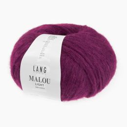 Malou Light von Lang Yarns, Beere, aus Alpaka