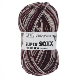 Sockenwolle Super Soxx Greek Myths Two 4-fach von Lang Yarns, Ares, aus Schurwolle