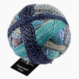 Sockenwolle Zauberball Crazy von Schoppel Wolle, Camouflage, aus Schurwolle