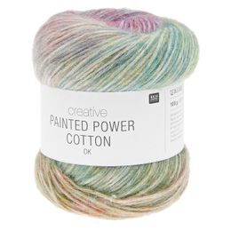 Creative Painted Power Cotton dk von Rico Design, Classic Rainbow, aus Baumwolle