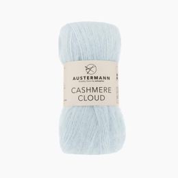 Cashmere Cloud von Austermann , Eisblau, aus Wolle
