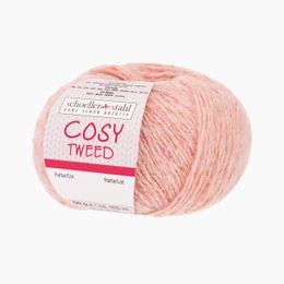 Cosy Tweed von Schoeller+Stahl, Ros&eacute;, aus Polyacryl