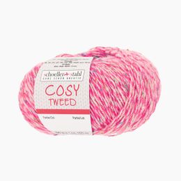 Cosy Tweed von Schoeller+Stahl, Pink, aus Polyacryl