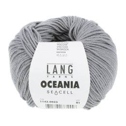 Oceania von Lang Yarns, Silber, aus Baumwolle