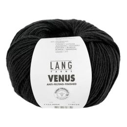 Venus von Lang Yarns, Schwarz, aus Schurwolle