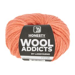 Honesty von WOOLADDICTS by Lang Yarns, Pumpkin, aus Baumwolle