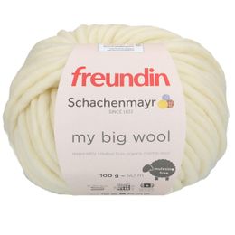 my big wool von freundin x Schachenmayr, Snow, aus Schurwolle