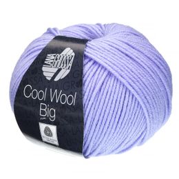 Cool Wool Big von Lana Grossa, Lila, aus Schurwolle