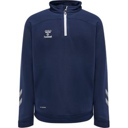 Hummel Sweatshirt Jungen Gr&ouml;&szlig;e 140 navy / hellgrau / wei&szlig;