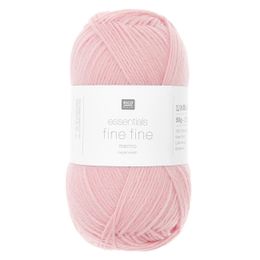Essentials Fine Fine Merino von Rico Design, Rosa, aus Schurwolle