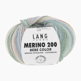 Merino 200 B&eacute;b&eacute; Color von Lang Yarns, Pastell, aus Schurwolle