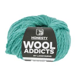 Honesty von WOOLADDICTS by Lang Yarns, Sea Water, aus Baumwolle