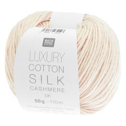 Luxury Cotton Silk Cashmere dk von Rico Design, Elfenbein, aus Baumwolle