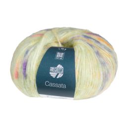 Cassata von Lana Grossa, Zartgelb/Pfirsich/Hellgrau/Lichtgr&uuml;n/Ros&eacute;, aus Schurwolle