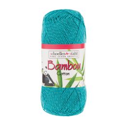 Bambou Cotton von Schoeller+Stahl, Lagune, aus Viskose